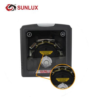 China Counter Top Fast Speed 1D Omni Laser Fixed Mount Barcode Scanner for sale