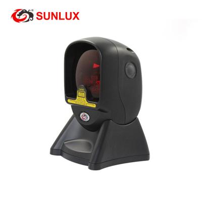 China 20 Lines Black Automatic Multi Function Omni Table Top Barcode Scanner for sale