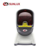 China High Speed 20 Lines Laser Omni Desktop USB Interface 1D Auto Sense Scanner for sale