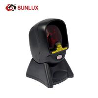 China High Speed 20 Lines Laser Omni Desktop USB Interface 1D Auto Sense Scanner for sale