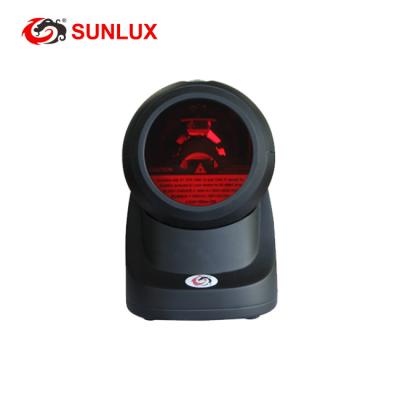 China Scan Angle Adjustable Laser Barcode Scanner Multi Directional RS232 Host System for sale