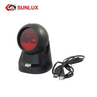 China Scan Angle Adjustable Laser Barcode Scanner Multi Directional RS232 Host System for sale