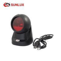 China Superb Reading Performance Auto Sense 1D Omni Laser Barcode Scanner for sale