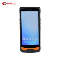 China 4G Android 5.5 Inch Screen Smart Phone Mobile Computer Handheld Terminal PDA for sale