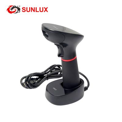 China High Level Bluetooth Wireless 2D Barcode Scanner With Charging Cradle for sale