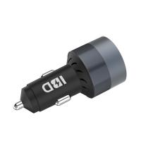 China 3 USB QC 3.0 18W Fast Car Charger Adapter OEM Design Aluminum Alloy for sale