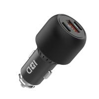 China IBD 130W Car Charger 3USB QC3.0 2PD Type C 100W Fast Charger with Ventilation Hole for Macbook for sale