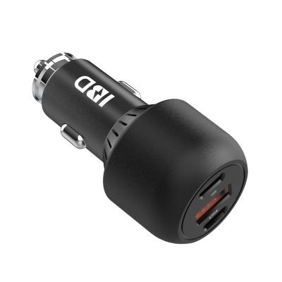 China IBD 130W Car Charger 3USB QC3.0 2PD Type C 100W Fast Charger with Ventilation Hole for Macbook for sale