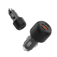 China IBD 130W Car Charger 3USB QC3.0 2PD Type C 100W Fast Charger with Ventilation Hole for Macbook for sale
