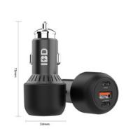 China IBD 130W Car Charger 3USB QC3.0 2PD Type C 100W Fast Charger with Ventilation Hole for Macbook for sale