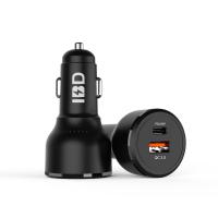 China 45W PD QC3.0 USB C Car Charger 2 Port Fast Charging for MacBook iPhone Samsung for sale
