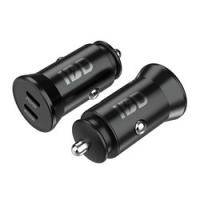 China 36W Dual USB QC 3.0 Fast Car Charger Adapter 12-24V Aluminum Alloy for sale
