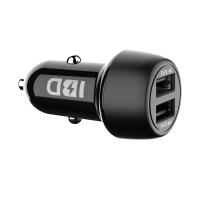 China 24W Dual Port USB Car Charger 4.8A Mini Fast Charging Adapter for Mobile Phones for sale