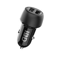 China 24W Dual Port USB Car Charger 4.8A Mini Fast Charging Adapter for Mobile Phones for sale