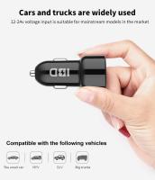 China Fast Single Usb 18w QC 3.0 Car Charger Qualcomm Certification For Mobile Device for sale