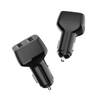 China 4.8A Fast Charging Mobile Phone Car Charger Adapter Dual USB Mini Type for sale