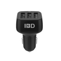 China 36W 3 USB Port Car Charger 7.2A Fast Charging Cell Phone Charger with CE FCC Rohs UL2089 for sale