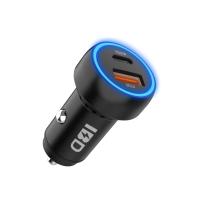 China 48W PD QC3.0 Dual USB Fast Car Charger Adapter 2 Port Aluminum Alloy for sale