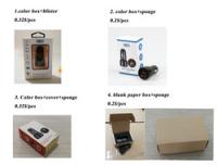 China QC3.0 Dual Port 36W USB Fast Car Charger with Blue LED Ring and Cooling Hole for sale