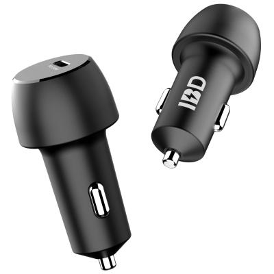 China 30W PD USB C Car Charger Adapter Fireproof PC Fast Charging 12-24V Input for sale