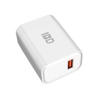 China Fast Charge Single USB 18W Wall Charger QC Foldable Plug For Phone for sale