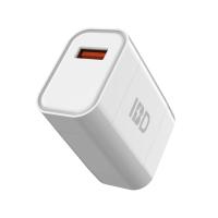 China Fast Charge Single USB 18W Wall Charger QC Foldable Plug For Phone for sale