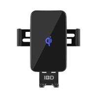 China Qi Fast Wireless Car Charger 15W 10W Auto Clamping Stand Phone Holder with Type C for sale