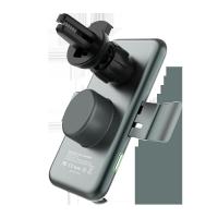 China 15W Clamping Qi Wireless Clamping Car Charger CC ROHS CE Approved for sale