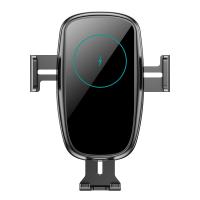 China Qi 15W Fast Charging Wireless Car Charger Holder Auto Sensor Vent Mount 9V 2A for sale