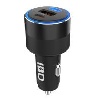 China 130W Max Good Compatibility Car Charger Fast Charging Three Ports for Macbook for sale