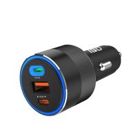 China 130W Max Good Compatibility Car Charger Fast Charging Three Ports for Macbook for sale