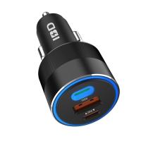 China 130W Max Good Compatibility Car Charger Fast Charging Three Ports for Macbook for sale