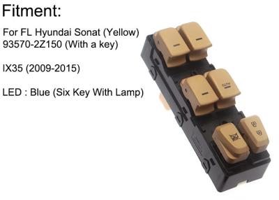 China Auto Power window switch  Front Left for Hyundai sonata four door  with light 2011-2015 OE 93570-3S000 RY,93570-3S000YDA for sale