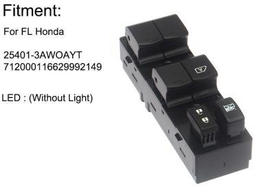 China Front Left Nissan Power Window Switch 25401-3AWOA Direct Replacement for sale