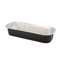 China Disposable Gold Aluminum Foil Container with PP Lid for Cheese Roasted Durian 12mic for sale