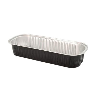 China Golden Aluminum Foil Lunch Box 12mic to 18mic for Durian Take-out Packaging Free Sample for sale