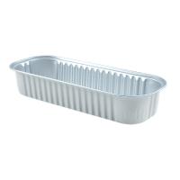 China OEM Disposable Aluminum Foil Durian Pan Container 12mic 18mic for Baked Sweet Potato Sushi Packing for sale