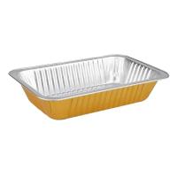China Disposable Aluminum Foil Bake Pans 100-5118ml Food Container Custom Logo for sale
