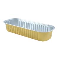 China Custom Disposable Aluminum Foil Durian Box with PP Lid 12mic 18mic Food Grade for sale