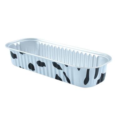 China Food Grade Disposable Aluminum Foil Cake Baking Tray 12mic to 18mic with Lids Free Sample for sale
