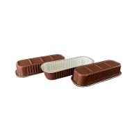 China Food Grade Disposable Aluminum Foil Cake Baking Tray 12mic to 18mic with Lids Free Sample for sale