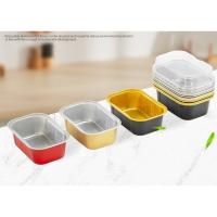 China Eco Friendly Baking Insulation Tray Box with Lids Aluminum Foil Pans 12mic Thickness for sale