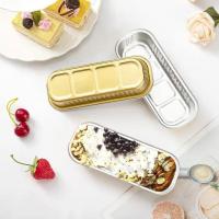 China 200ml Disposable Aluminum Foil Baking Cake Cup Container for Cheese Dessert Bread for sale