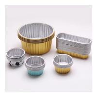 China Round Disposable Aluminum Foil Cake Baking Container with Lids T/T Payment Term for sale