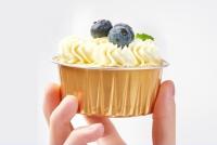 China Customized Shape Foil Box Aluminum Foil Container for Cakes in Kitchen Restaurant Bakery for sale