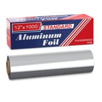 China ISO9001 Certified Aluminum Foil Rolls for Food Cooking 12mic 30cm Custom Sizes for sale