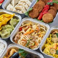 China Food Cooking Baking Rectangular Aluminum Foil Container for Fast Food Restaurant for sale