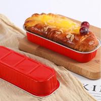 China 200ml Aluminum Foil Baking Cake Box for Cheese Dessert Bread Packaging Cup Disposable for sale