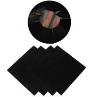 China Reusable Square Foil Gas Hob Protector Liner Tray for Eco-Friendly Kitchen Accessories for sale
