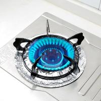 China Aluminum Foil Stove Burner Protectors 10 Pack 21.5x21.5x9.5cm Heavy Duty Gas Oven Liners for sale